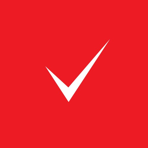 Check mark icons design template Royalty Free Vector Image