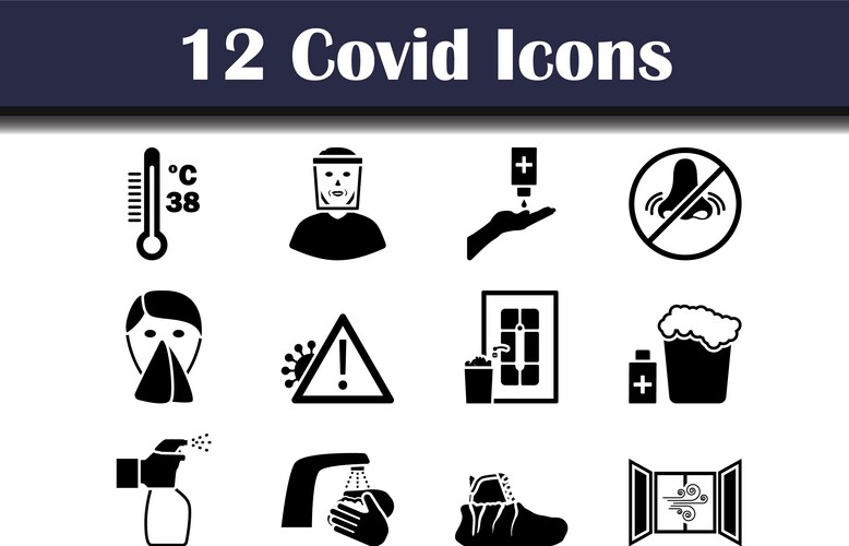 Waterproof icons water proof sign Royalty Free Vector Image