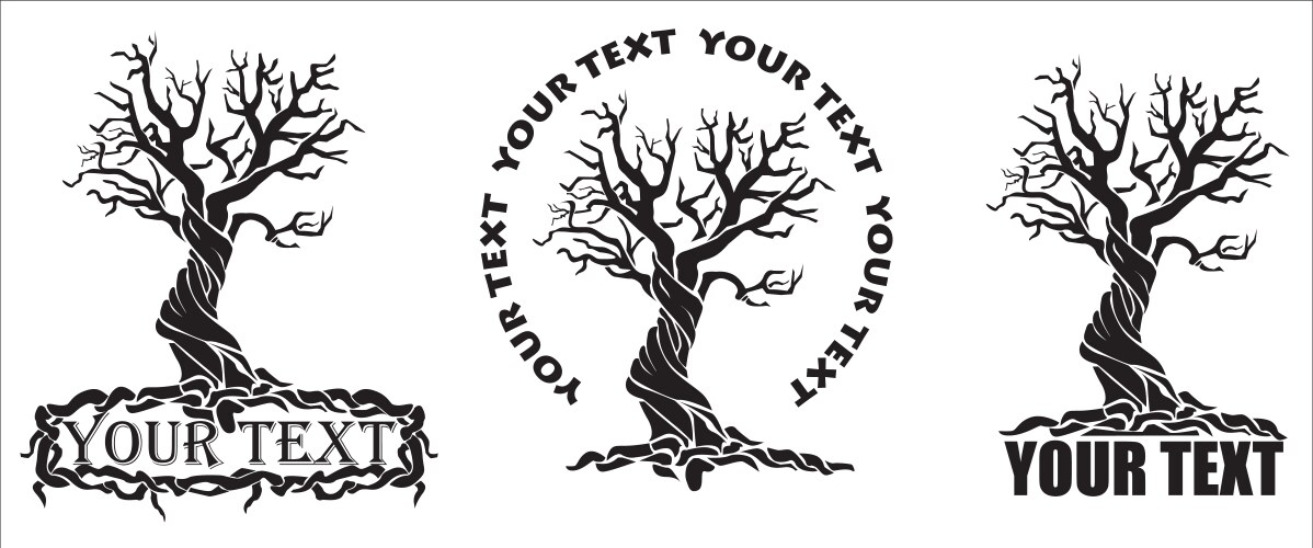 Tree Text Vector Images (over 74,000)