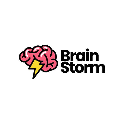 Doodle brain storm Royalty Free Vector Image - VectorStock