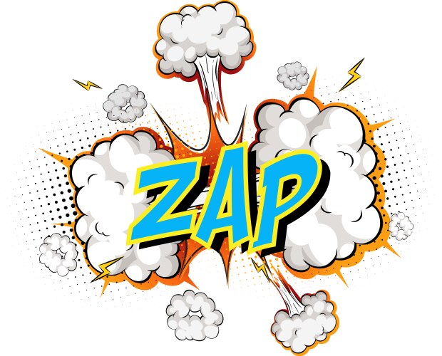 Wazzaap word comic book pop art Royalty Free Vector Image