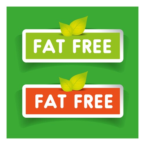 Label and packaging template design Royalty Free Vector