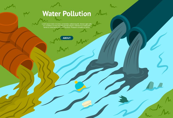 Water Pollution Cartoon Vector Images (over 4,300)