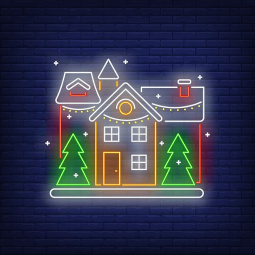 Neon House Vector Images (over 25,000)