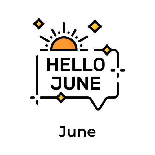 Hello June Vector Images (over 1,400)
