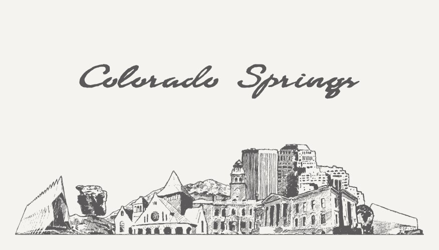 Colorado State Outline Vector Images (over 1,000)
