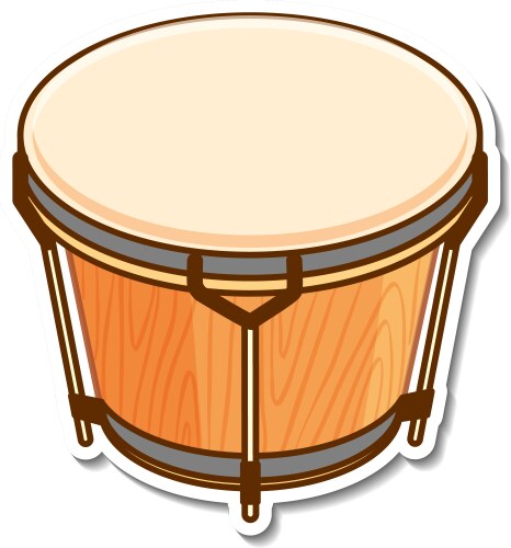 Red drum Royalty Free Vector Image - VectorStock