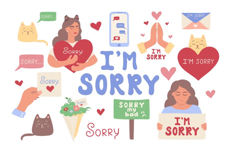 So Sorry Vector Images (37)