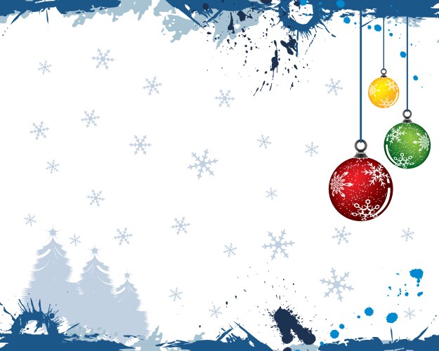 Christmas poster Royalty Free Vector Image - VectorStock