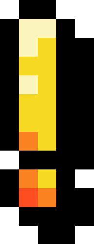 Pixel 8 bit question or interrogation mark Vector Image