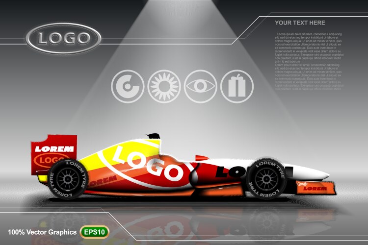 Race Car Template Vector Images (over 24,000)