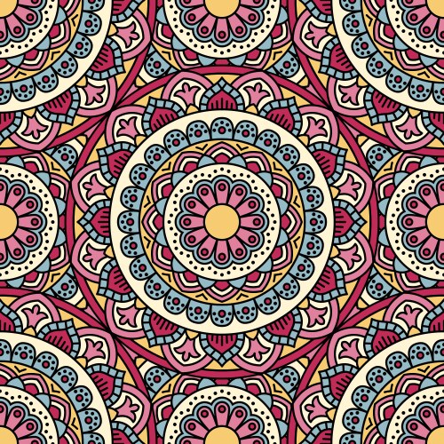 Seamless oriental pattern Royalty Free Vector Image