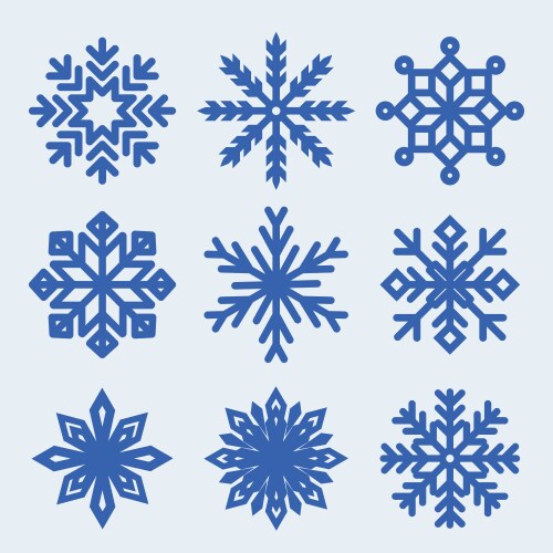 Snowflakes Outline Vector Images (over 35,000)