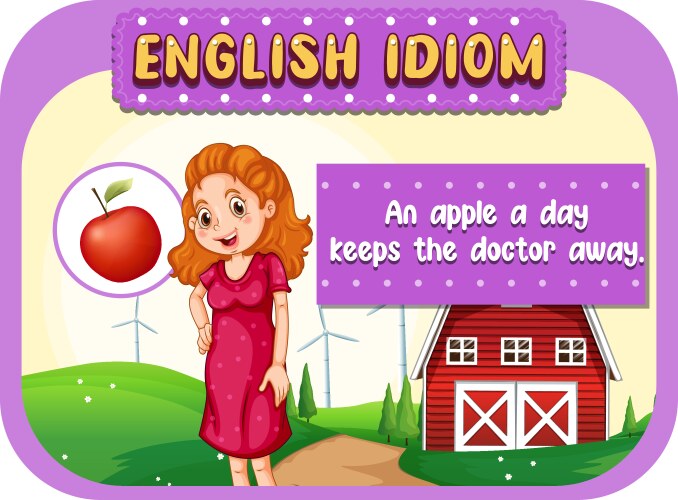 Idiom Royalty Free Vector Image - VectorStock