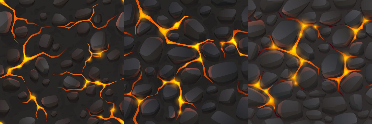 Ground texture soil top view in cartoon style Vector Image