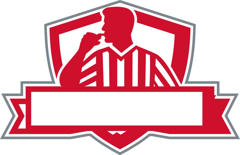 Referee design Royalty Free Vector Image - VectorStock