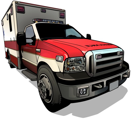 Ambulance Front View Vector Images (over 570)