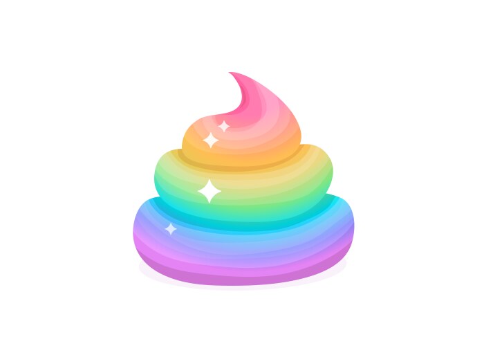 Unicorn Pooping Rainbow Vector Images (over 100)