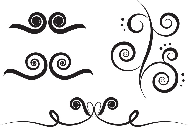 Swirl Border Vector Images (over 110,000)