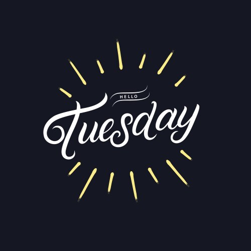 Hello monday Royalty Free Vector Image - VectorStock