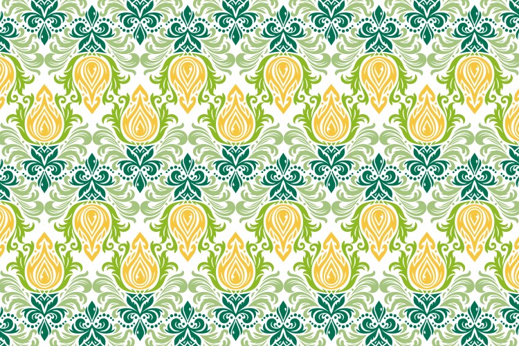 Abstract floral and geometric seamless all over – Royalty-Free Vector ...