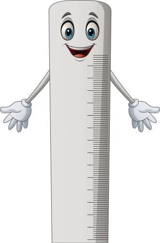 Cartoon ruler Vector Images & Graphics for Commercial Use | VectorStock