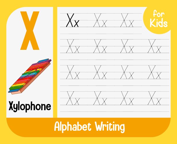 Tracing worksheet with word leg learning material Vector Image