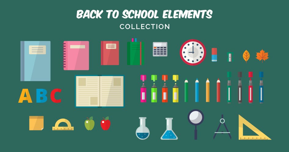 School Elements Vector Images (over 270,000)