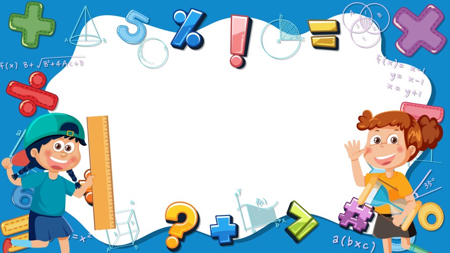 Math Border Vector Images (over 1,200)