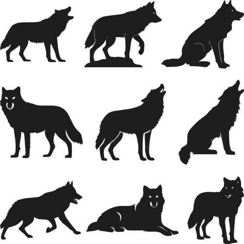 Wolf Hunting Vector Images (over 6,100)