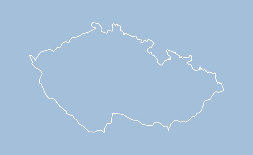 Czech Map Vector Images (over 2,500)