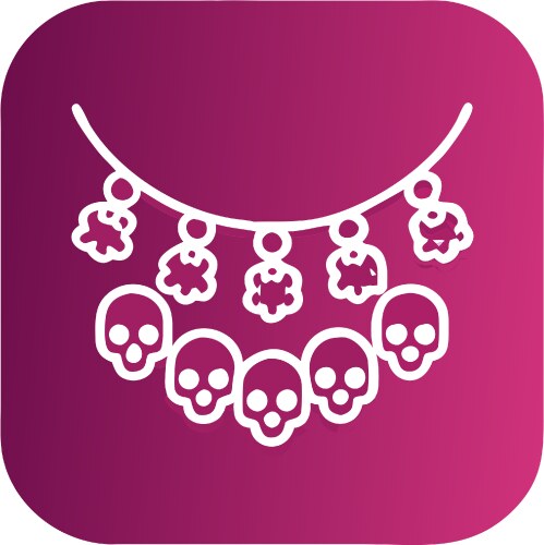 Enchanting and spooky a captivating logo design Vector Image