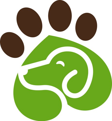 Pets circle logo Royalty Free Vector Image - VectorStock