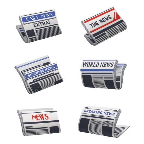 News Rolled Newspaper Vector Images (over 230)