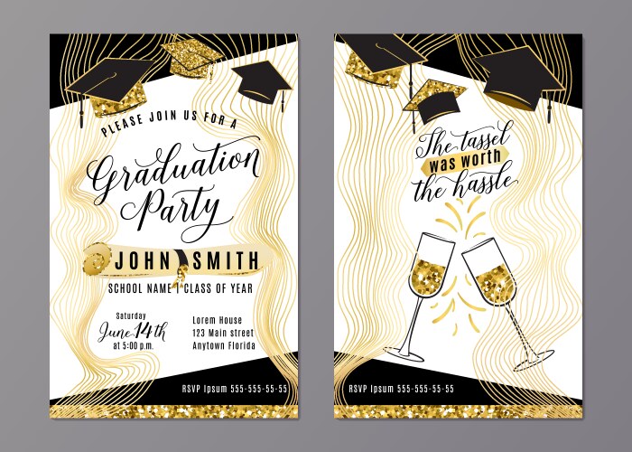 Graduation background class of 2018 with graduate Vector Image