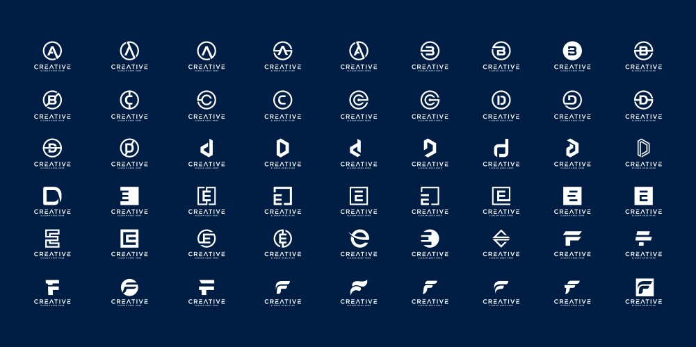 Letter Abcd Logo Vector Images (over 260)