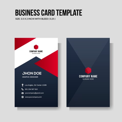 Sample Business Card Formats
