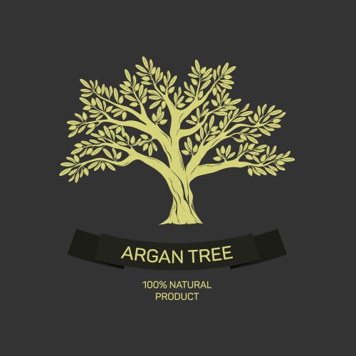 Organic tree icons Royalty Free Vector Image - VectorStock