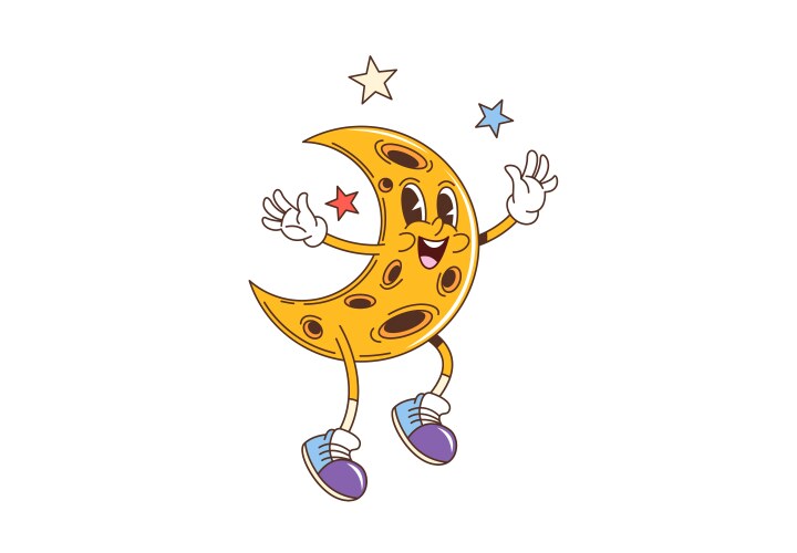 Crescent Moon Cartoon Vector Images (over 7,200)