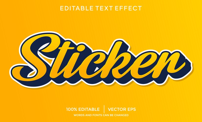 Viking nordic 3d text effect template Royalty Free Vector