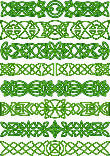 Irish Scroll Vector Images (over 280)