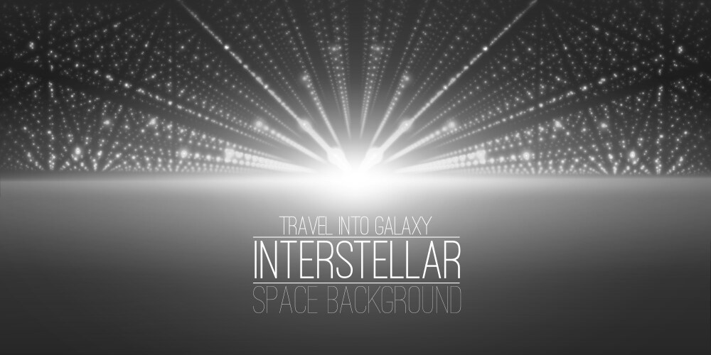 Interstellar space backgroundcosmic galaxy Vector Image