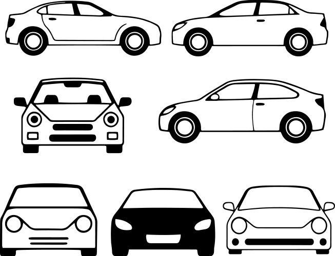 Top View Car Line Drawing Vector Images (over 130)