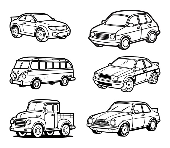 Car Clipart Black White Vector Images (over 2,400)
