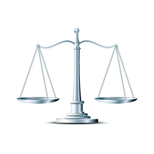 Vintage scales Royalty Free Vector Image - VectorStock