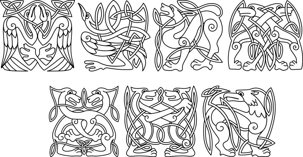 Celtic Knot Patterns Vector Images (over 5,000)