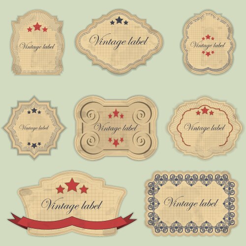 Happy birthday vintage Royalty Free Vector Image