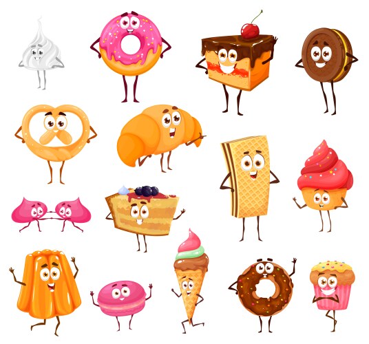 Cartoon Sweets Vector Images (over 530,000)