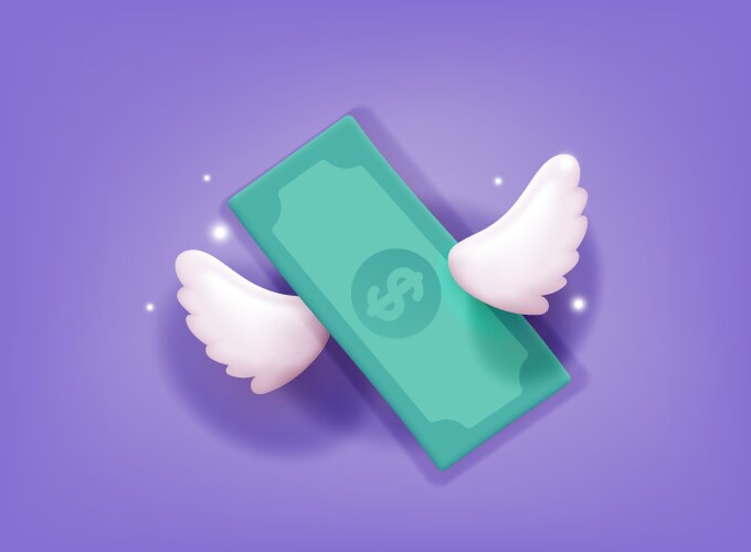 Flying Cash Vector Images (over 15,000)