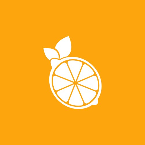 Fresh lemon juice with ice and fruits Royalty Free Vector